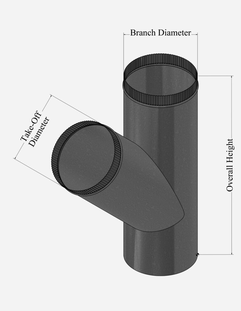Branch Take off at 45 Degree & 90 Degree - Duct System Christchurch ...